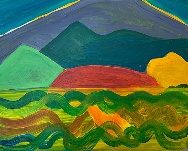 Giles Denmark Mitchell - Paintings in 2020